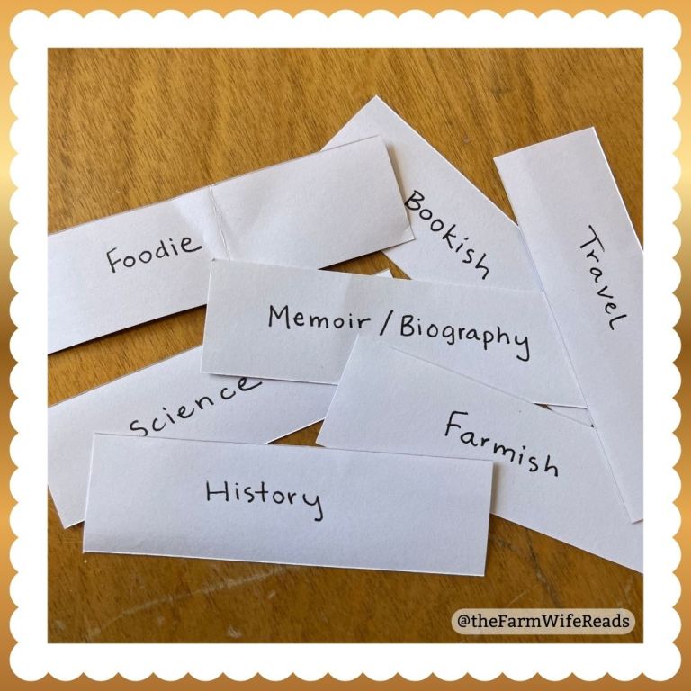 TBR Jar & Tracking – the Farm Wife Reads